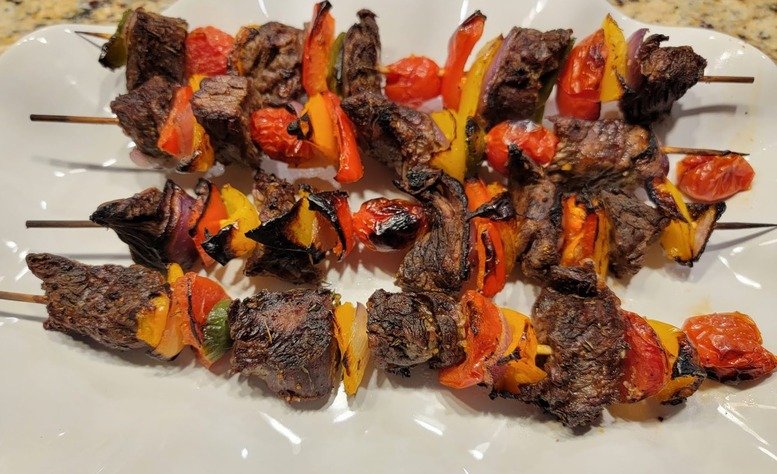 How to Make Colorful Beef Kebabs - Verayea