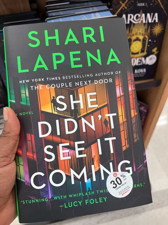 She Didn’t See It Coming by Shari Lapena Book Review - Verayea